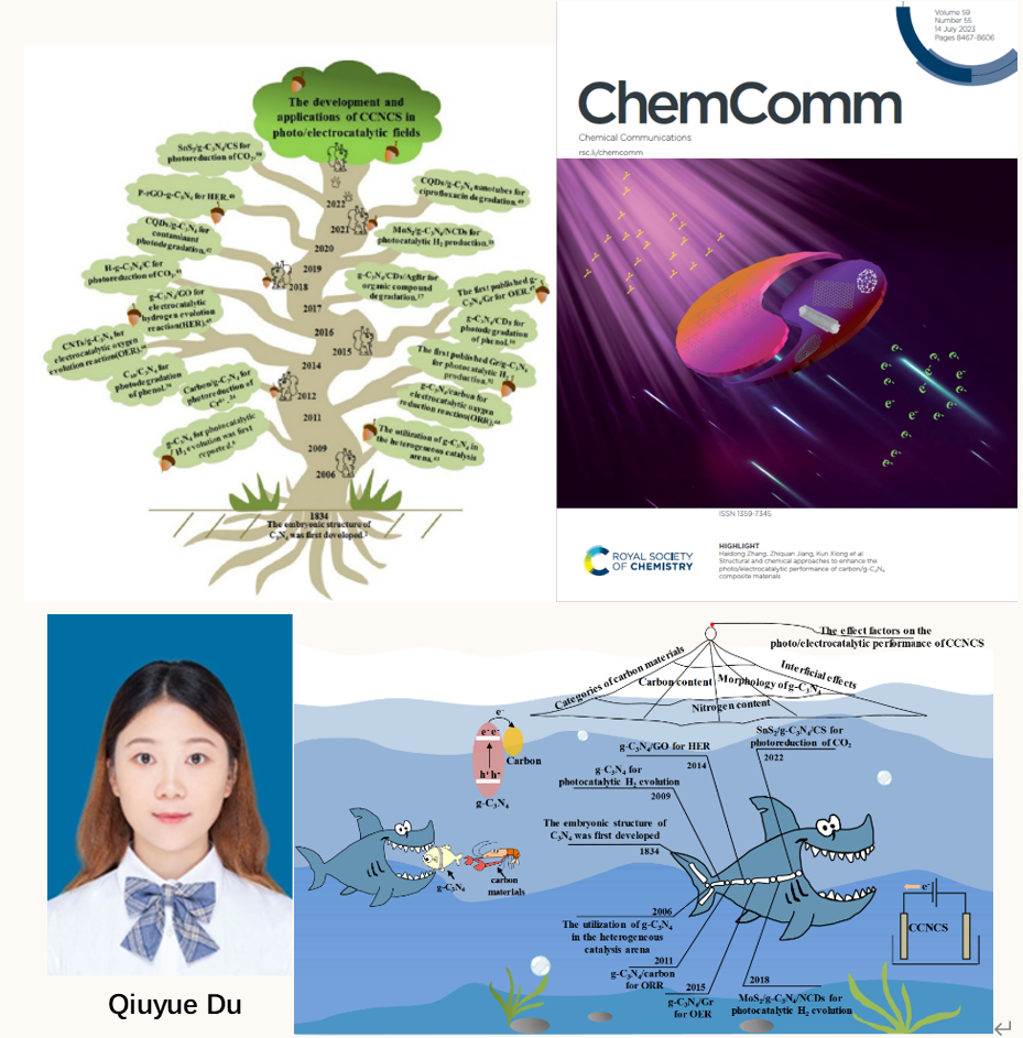我中心硕士研究生在RSC顶级期刊《Chemical Communications》上发表封面文章-废油资源研究中心